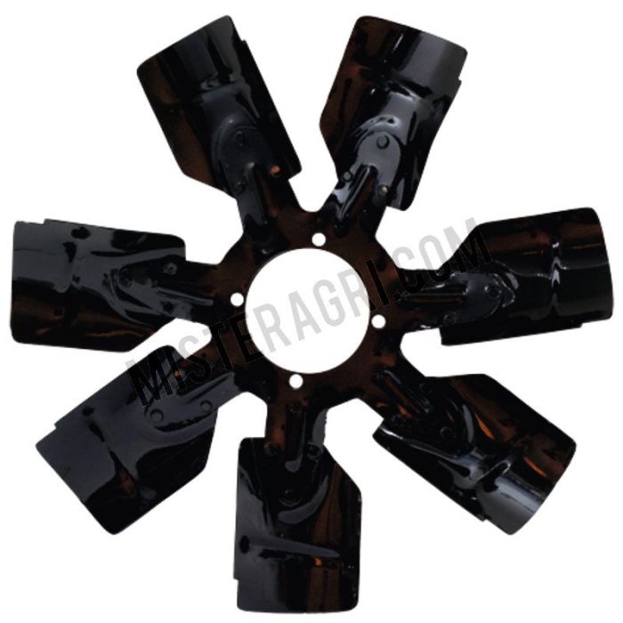 Koelventilator - 7 stalen schoepen