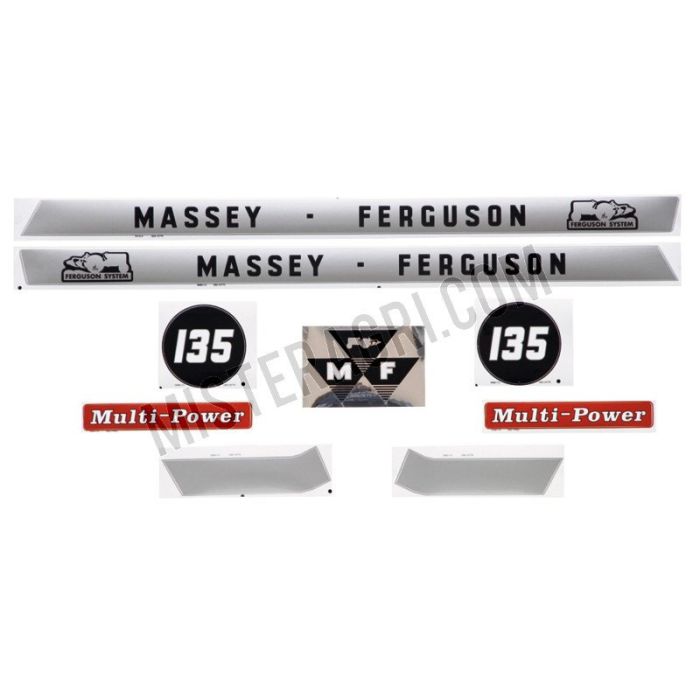 Stickerset - Massey Ferguson | Mister Agri