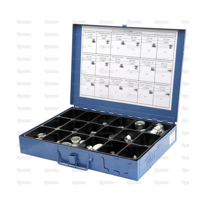 Assortiment Afdichtplug/doppen BSP & JIC – (78stuks) | Mister Agri