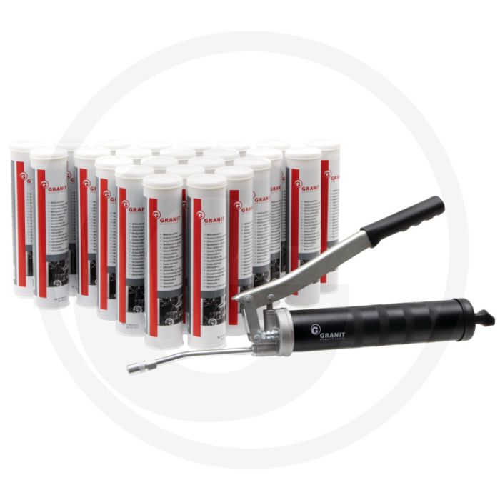 Vetspuit met 24x universeel smeervet