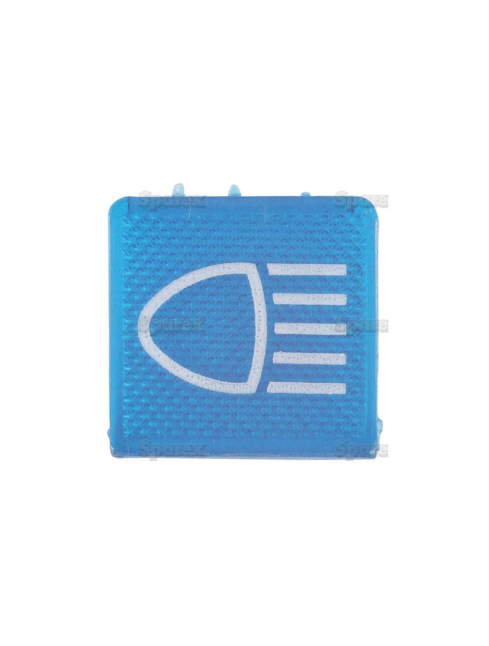 Tuimelschakelaar symbool, Groot licht