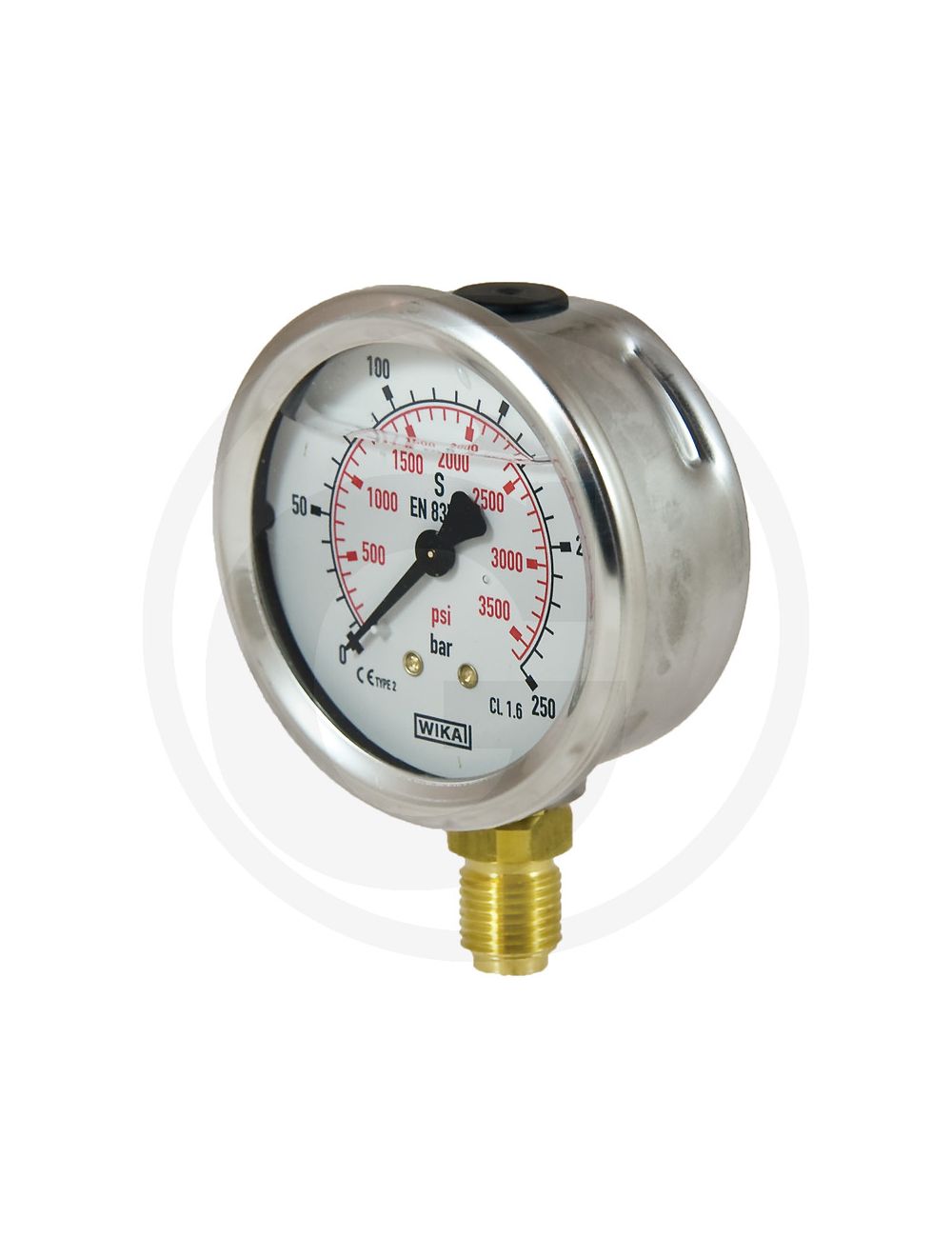 WIKA Manometer 250 bar Ø 63 mm - 1/4