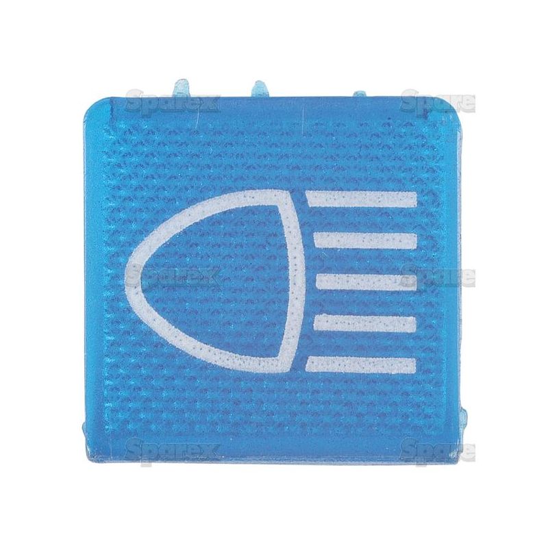 Tuimelschakelaar symbool, Groot licht