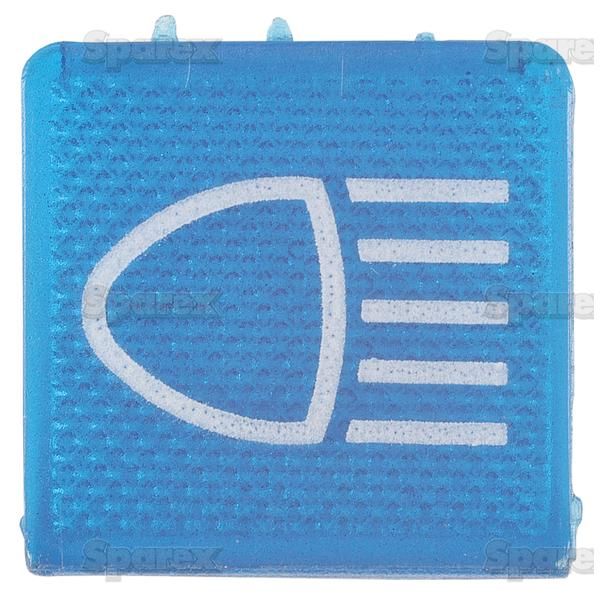 Tuimelschakelaar symbool, Groot licht